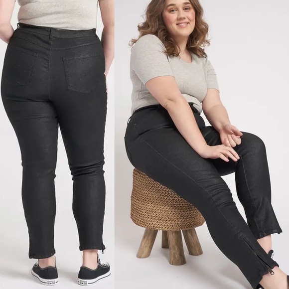 Universal Standard | Jeans | Universal Standard Meuse High Rise Resin ...